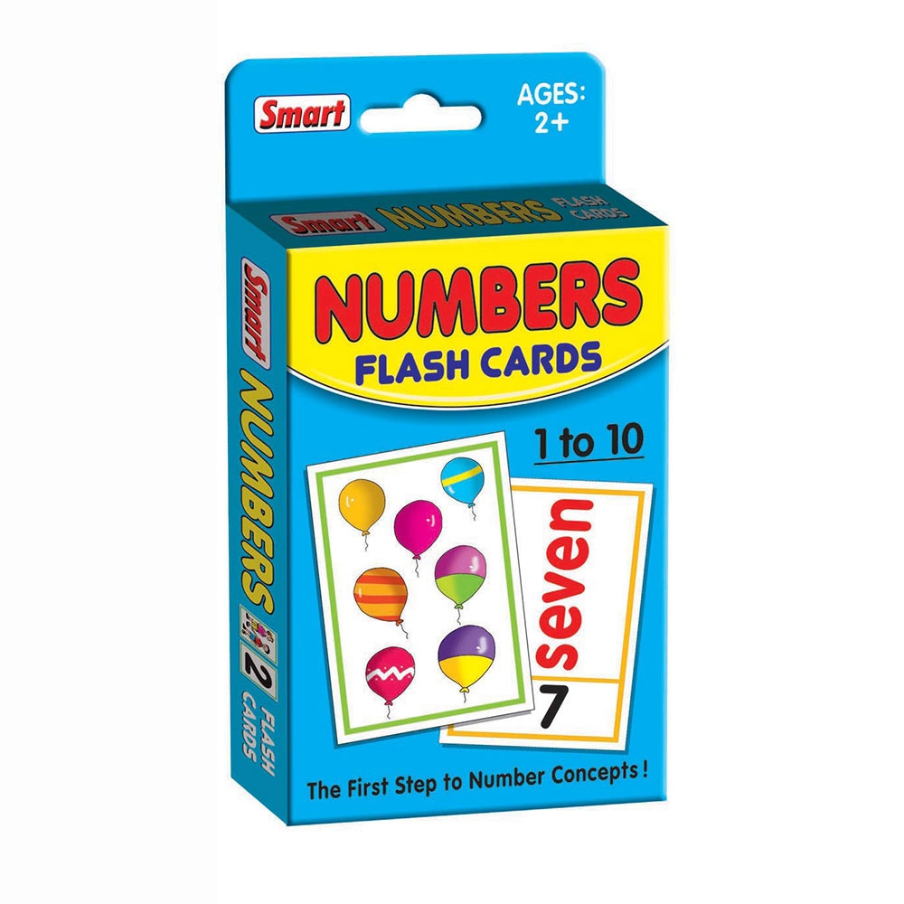 Buy Smart - 40 Flash Card Numbers Online | Mumzworld