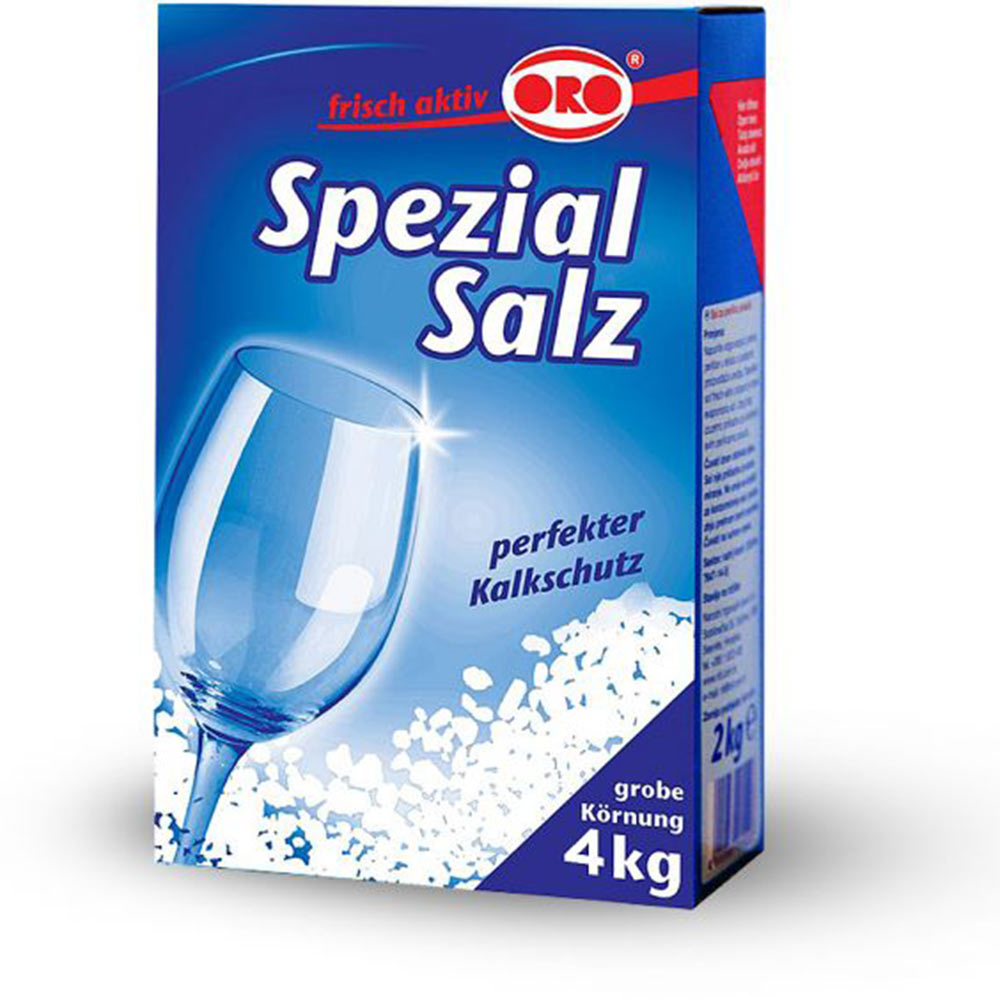Buy ORO - Dishwasher Detergent Salt 2 Kg Pack of 2 Online | Mumzworld