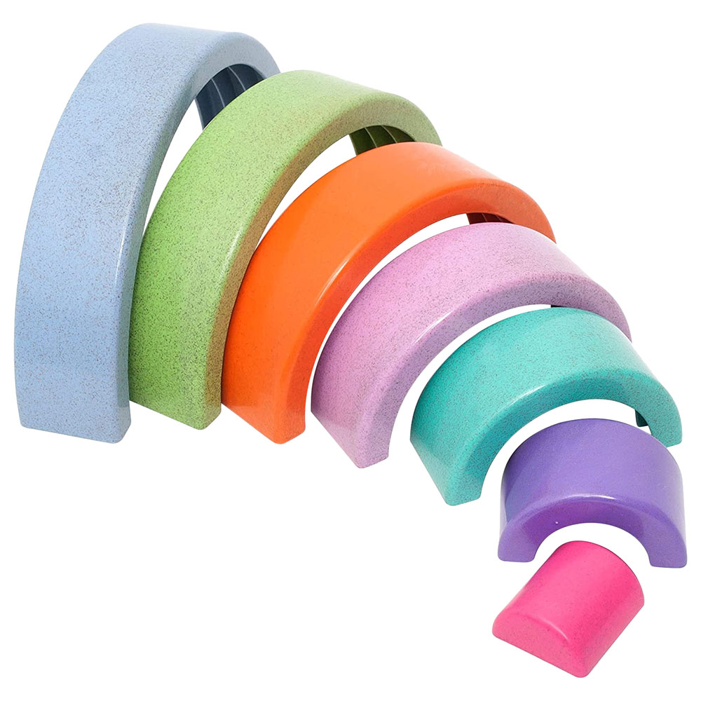 Buy Roo Crew - Stacking Rainbow - 7 pcs in UAE | Mumzworld