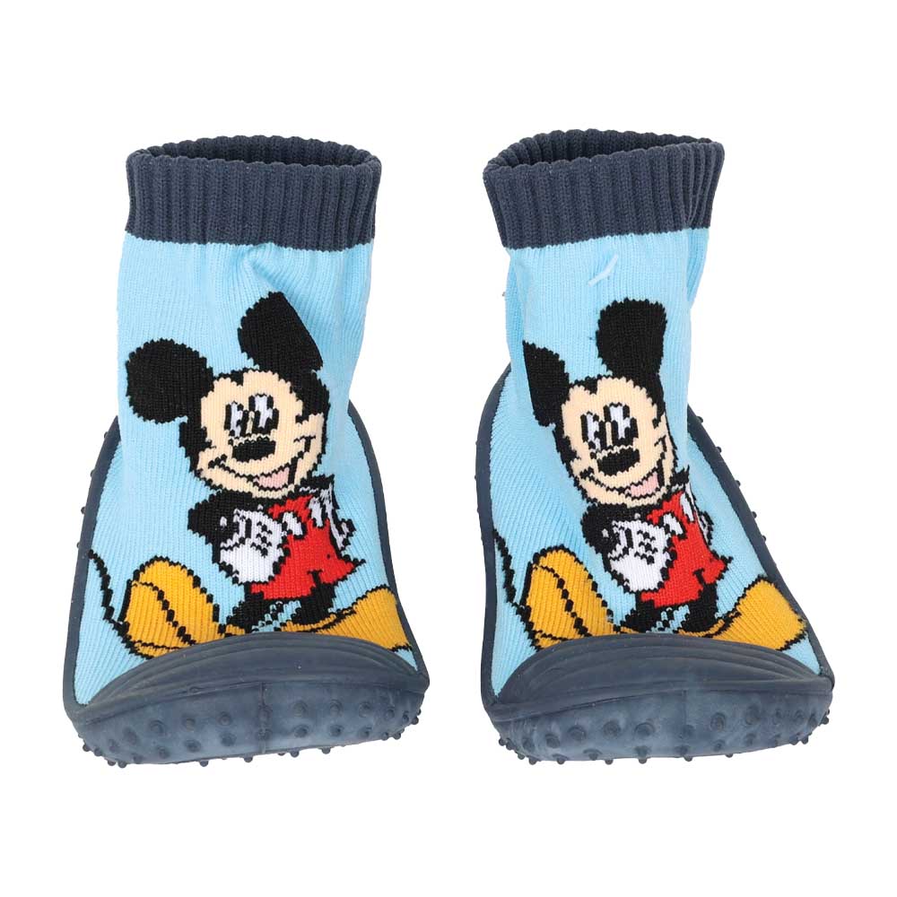 Buy Mickey Mouse - Baby Boys Sneakers Booties - Blue in UAE | Mumzworld