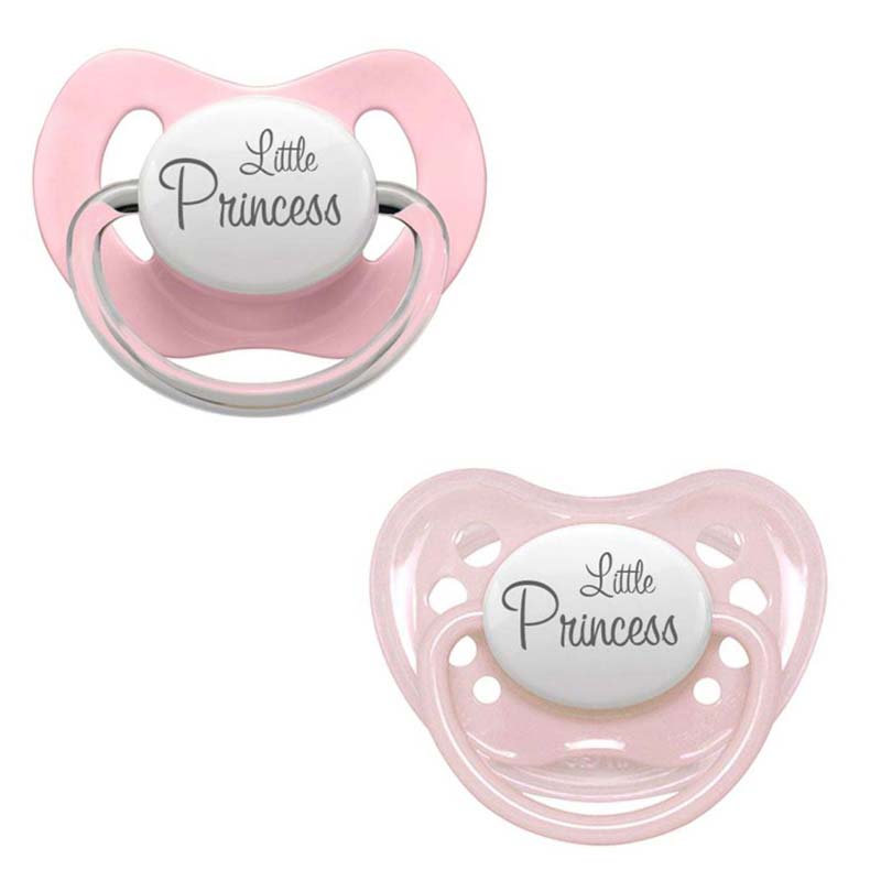Buy LittleMICO Statement Pacifiers Little Princess Pink in KSA | Mumzworld