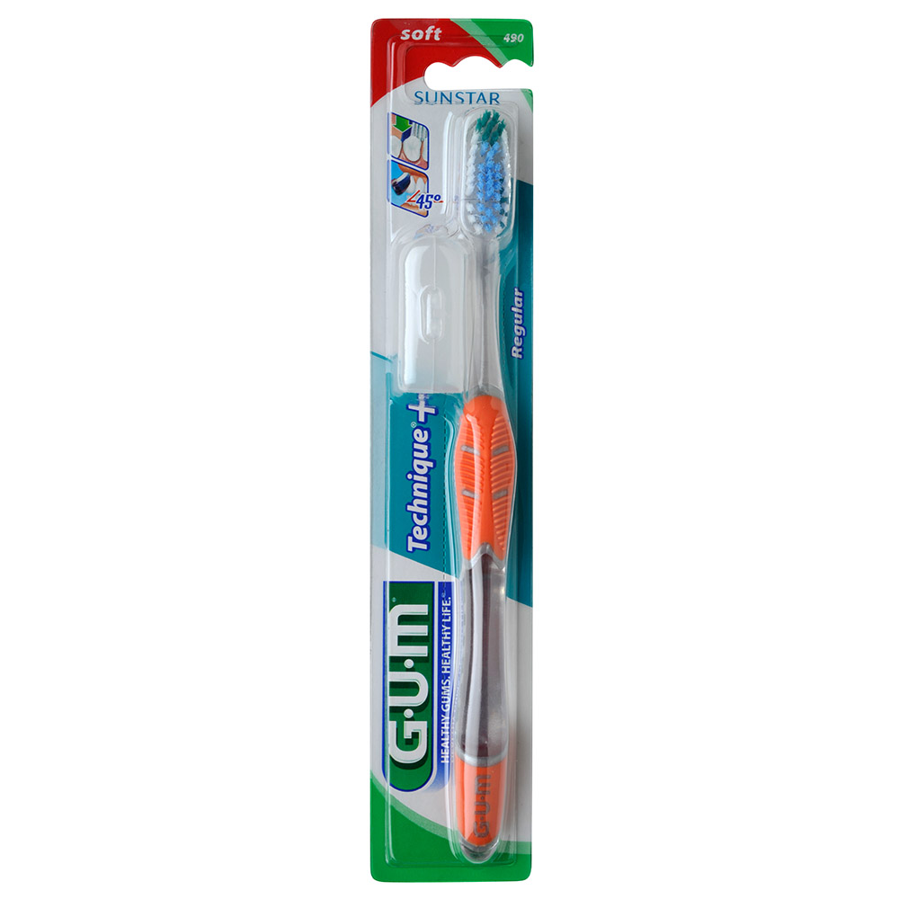 Buy Gum - Technique Soft Full Toothbrush 1pc - Assorted in UAE | Mumzworld
