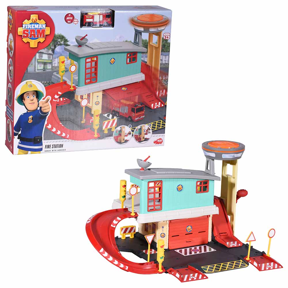 Dickie - Fireman Sam Ponty Pandy Fire Station | Buy at Best Price from ...