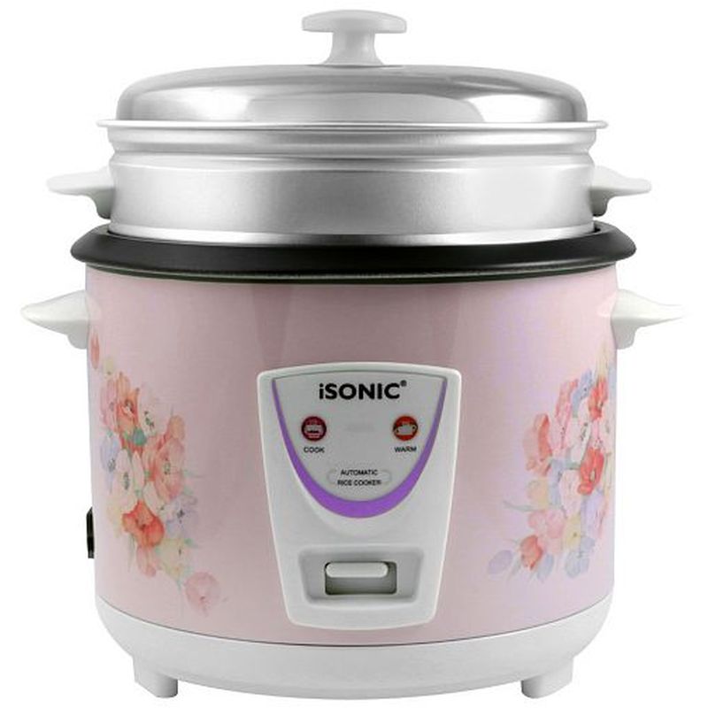 Buy iSONIC - 1.8L Automatic Rice Cooker - Pink in KSA | Mumzworld
