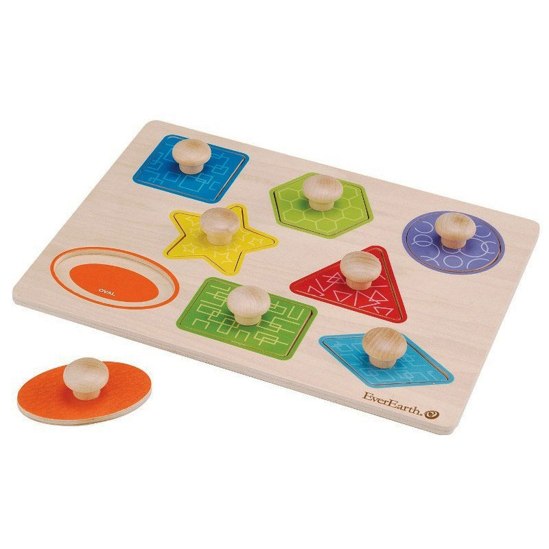 Buy EverEarth - Pull Out Shape Puzzle in KSA | Mumzworld
