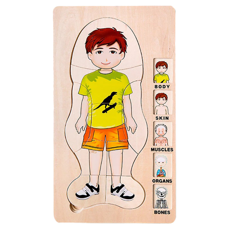 Buy Mamamemo - 5 Layer Puzzle - Boy in UAE | Mumzworld