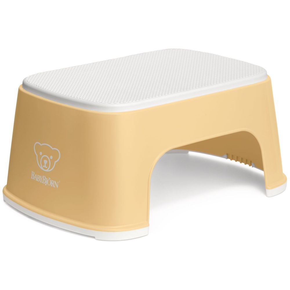 Buy Babybjorn - Step Stool - Powder YellowithWhite in UAE | Mumzworld