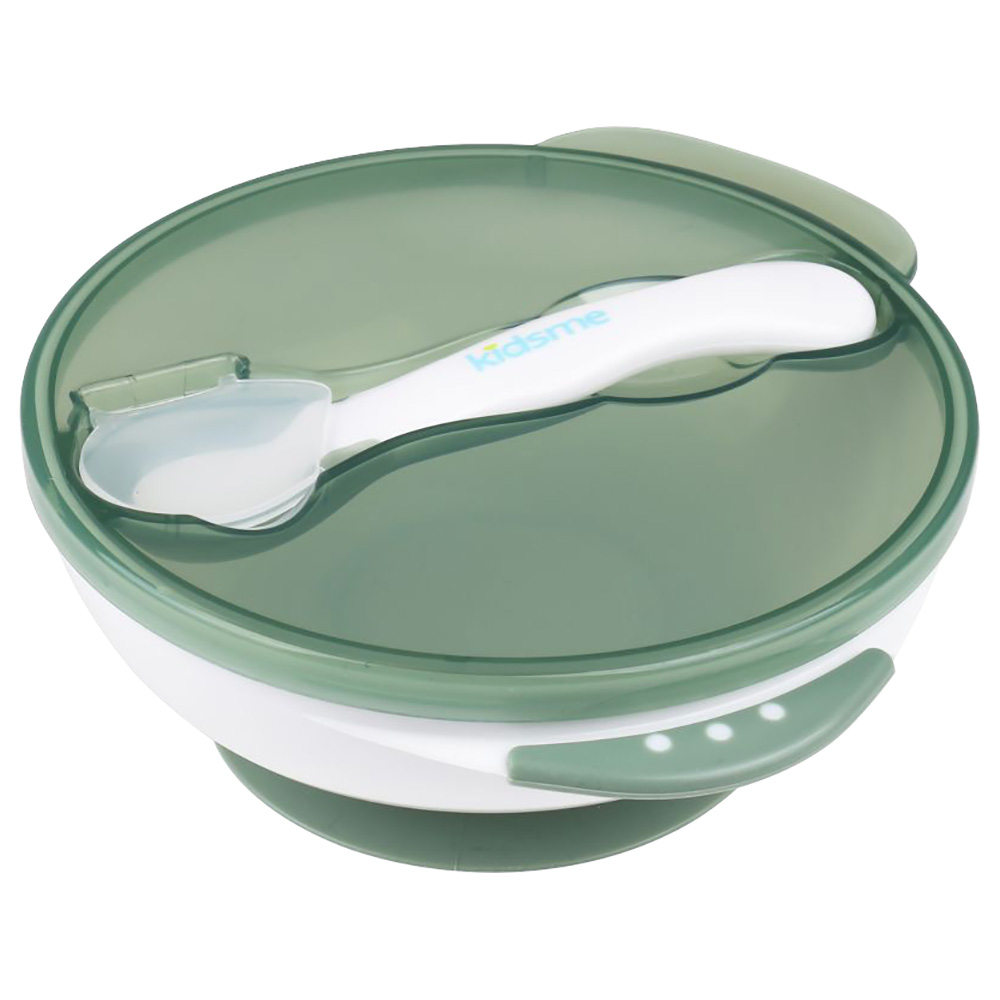 Buy Kidsme - Suction Bowl with Ideal Temperature Feeding Spoon Set ...