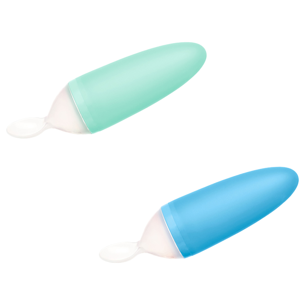Buy Boon - Baby Food Dispensing Spoon - Pack of 2 - Blue/Green in UAE ...