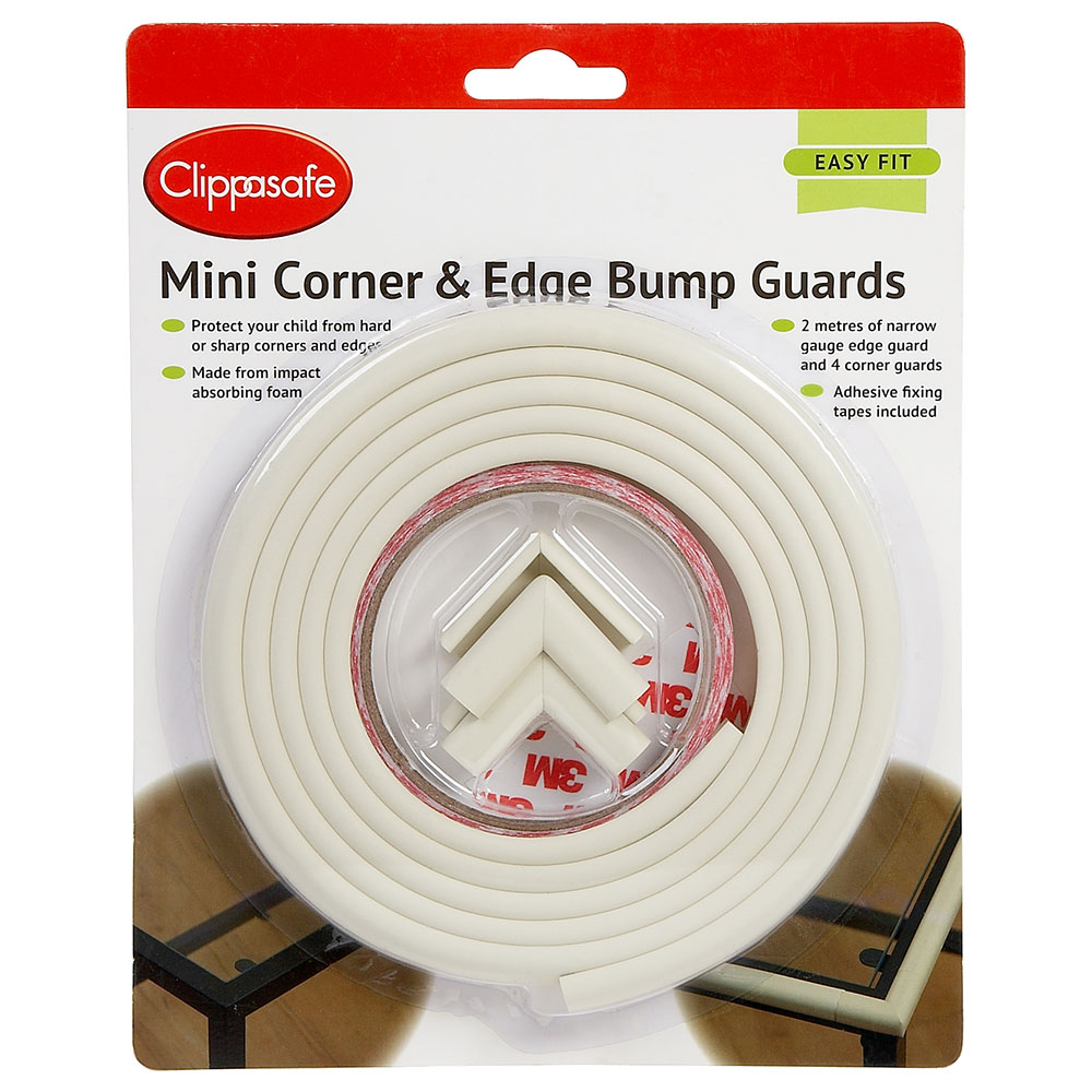 Buy Clippasafe Mini Corner & Edge Bump Guards - Cream in UAE | Mumzworld