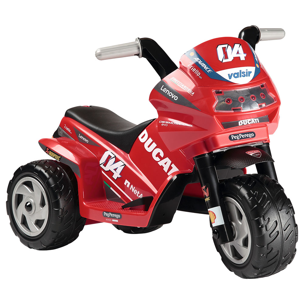Buy Peg Perego - Ducati Mini Evo Ride On Toy - Red in KSA | Mumzworld