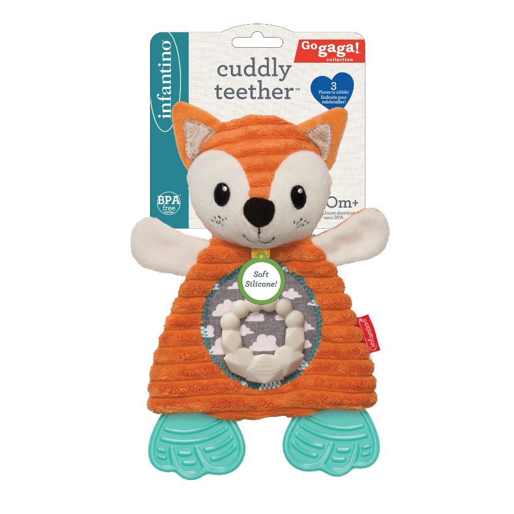 Buy Infantino - Cuddly Teether Fox in UAE | Mumzworld