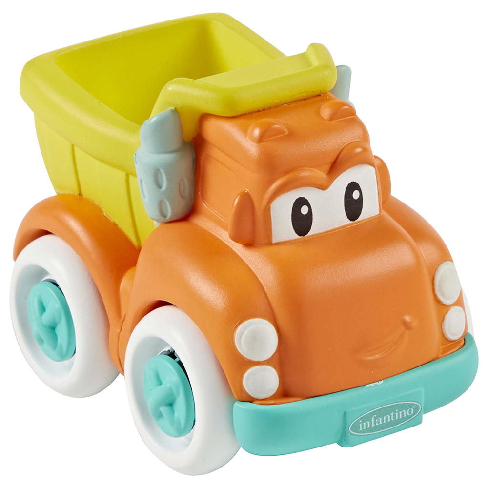 Buy Infantino - Grip & Roll Soft Wheels Baby Toy - Dump Truck in KSA ...