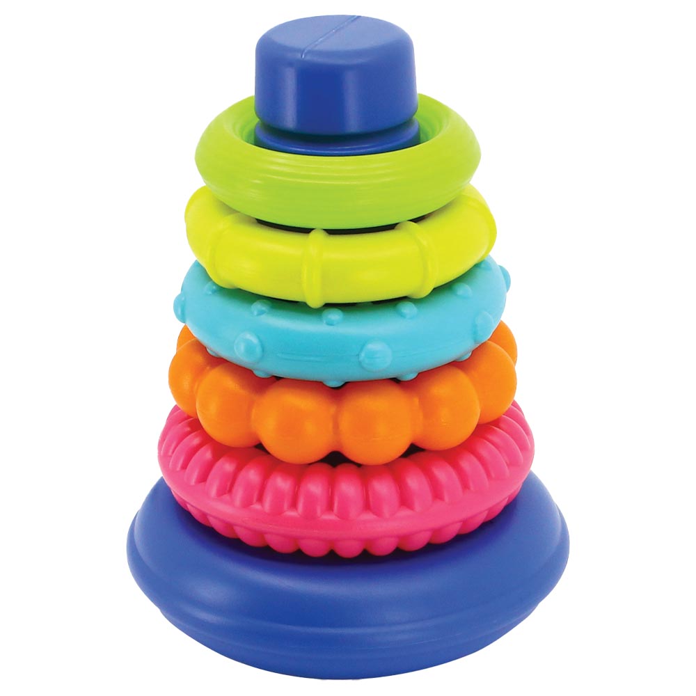 Buy Infantino - Rock 'N Stack Rings Baby Activity Toy in UAE | Mumzworld