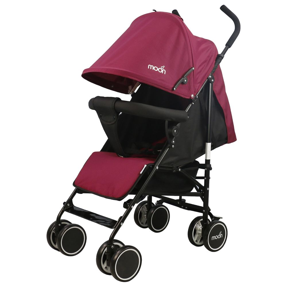 Buy Moon - Neo Plus Travel Stroller - Dark Red in UAE | Mumzworld