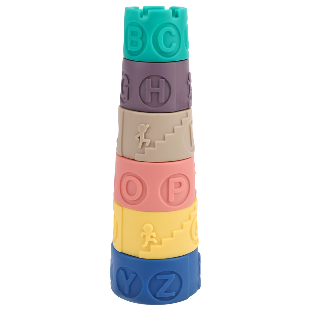 Buy Moon - Baby Educational Toys Blocks 6pc-Set in UAE | Mumzworld