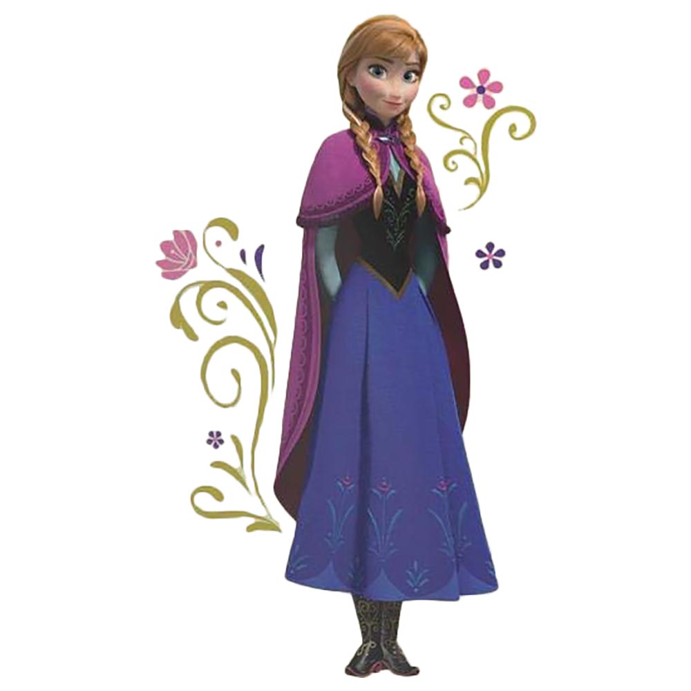 Room Mates Decals - Frozen Anna With Cape Giant | Buy at Best Price ...