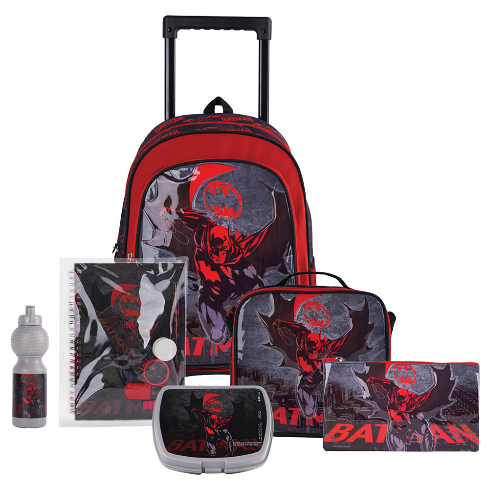Buy Warner Bros - 6-In-1 Batman Dark Hero Trolley Box Set - 16-Inch in ...