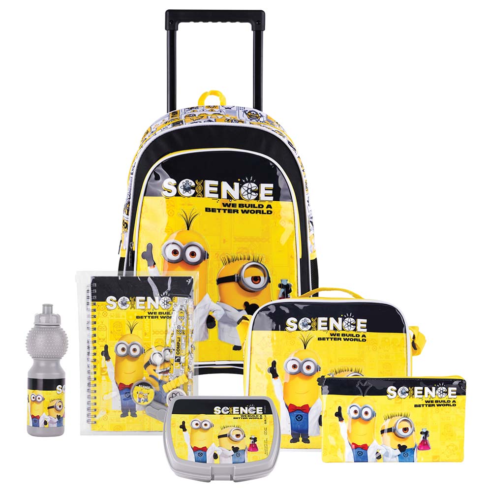 Buy 5-In-1 Minions Science Trolley Box Set - 18-Inch in UAE | Mumzworld