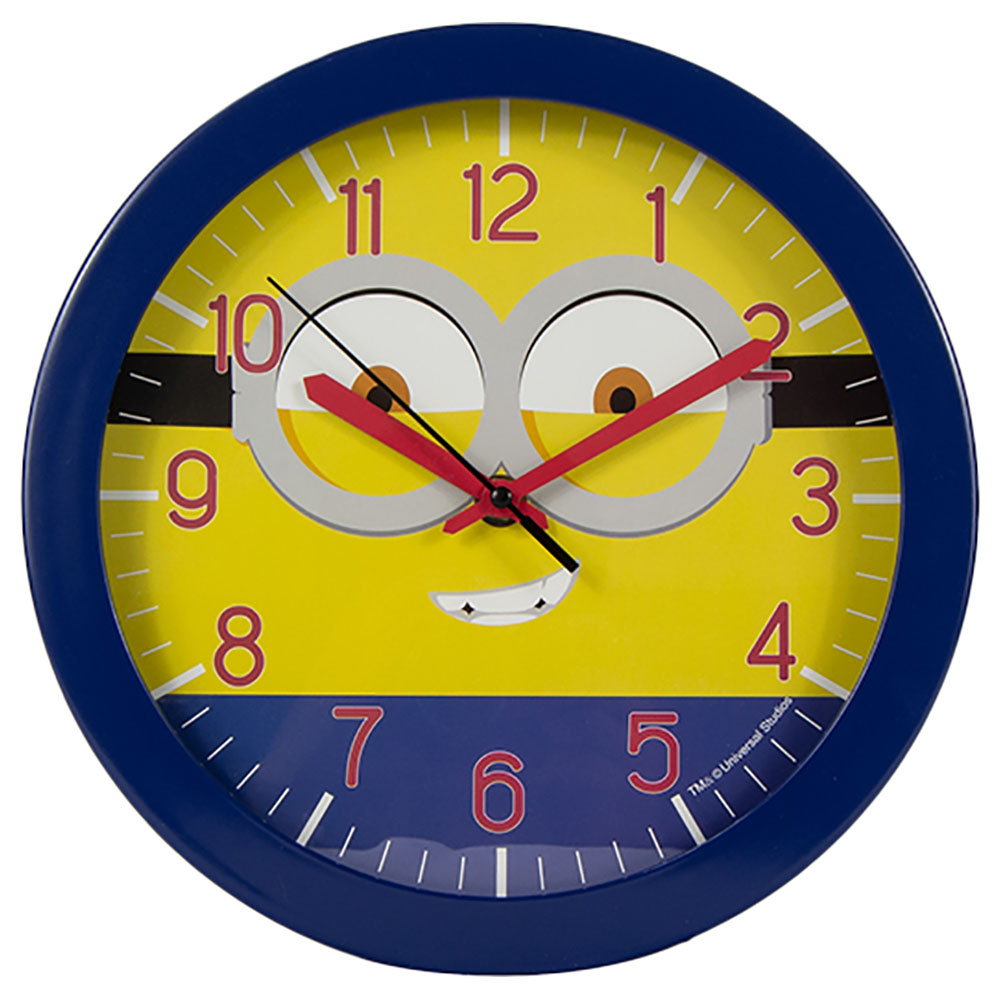 Universal - Minions Decorative Wall Clock - Blue | Buy at Best Price ...