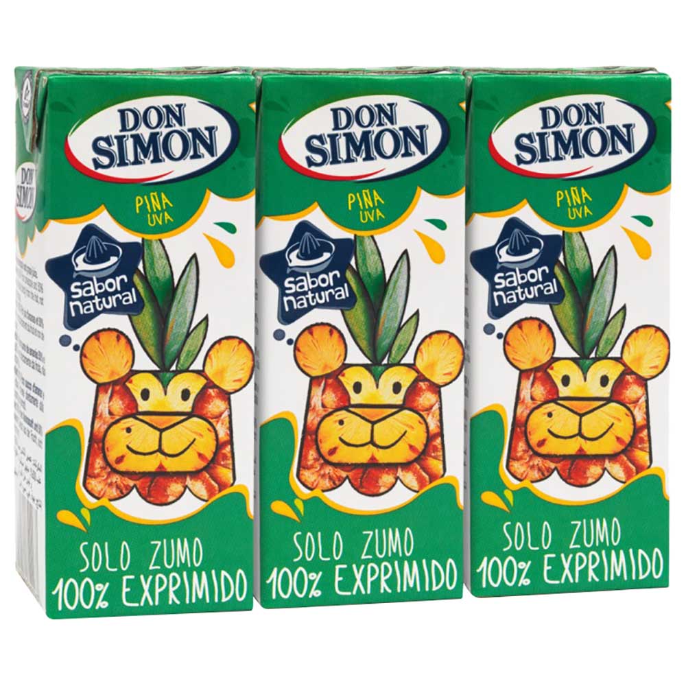 Don Simon - Pineapple Juice 200ml Pack Of 3 | Buy at Best Price from ...