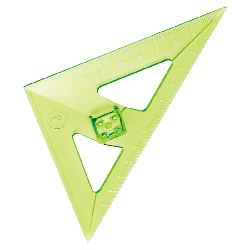 K2Y - Maths Set Square, 45/90 Degree - Green | Buy at Best Price from ...