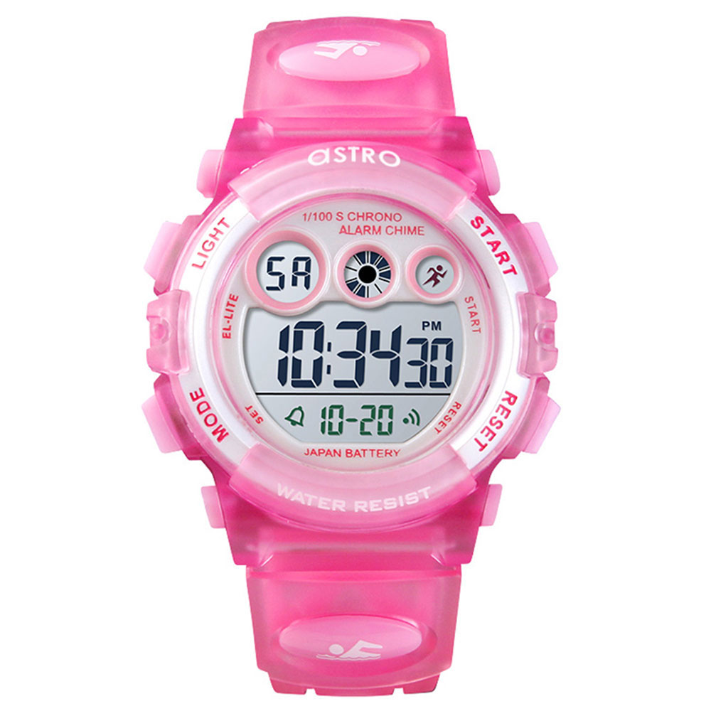 Buy Astro - 38mm Digital Watch For Kids - Pink in UAE | Mumzworld
