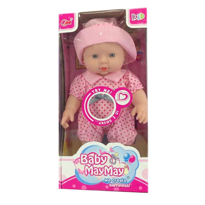 Buy Baby MayMay - Vinyl Doll With IC & Sound - Pink in UAE | Mumzworld