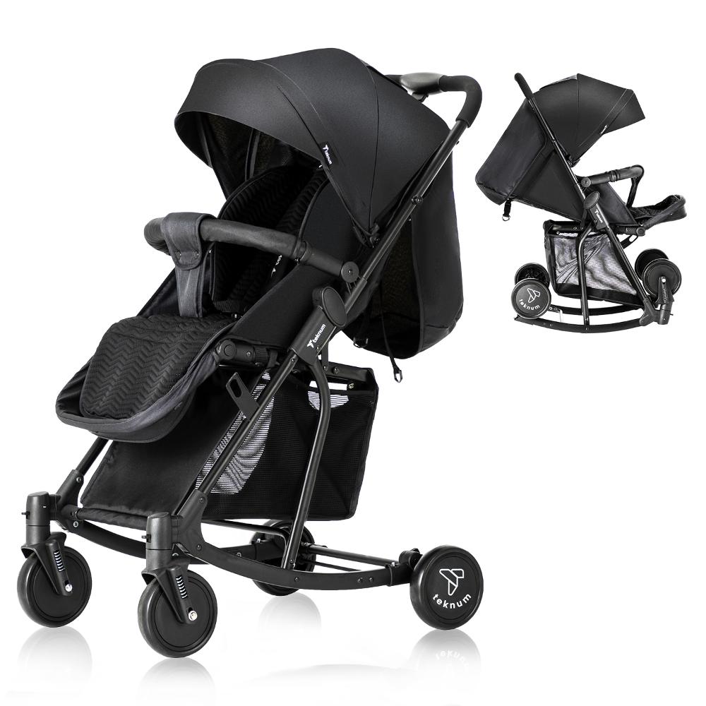 Teknum - Stroller Cum Rocker - Black