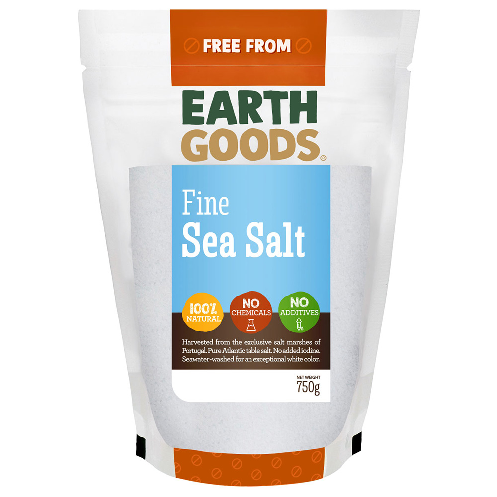 Buy Earth Goods - Fine Sea Salt 750g in UAE | Mumzworld