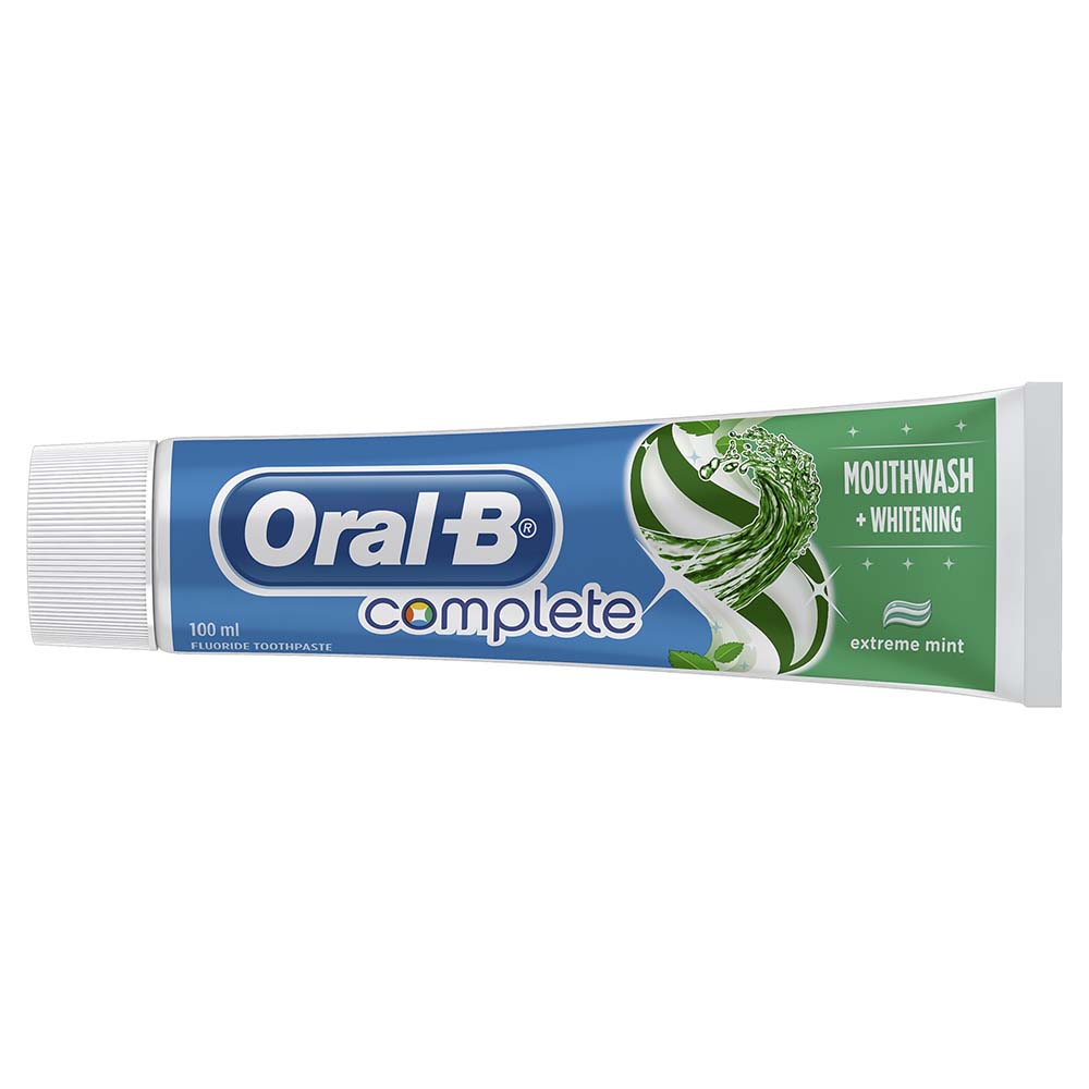 Buy Oral-B - Complete Mouthwash + Whitening Toothpaste 100ml Online ...