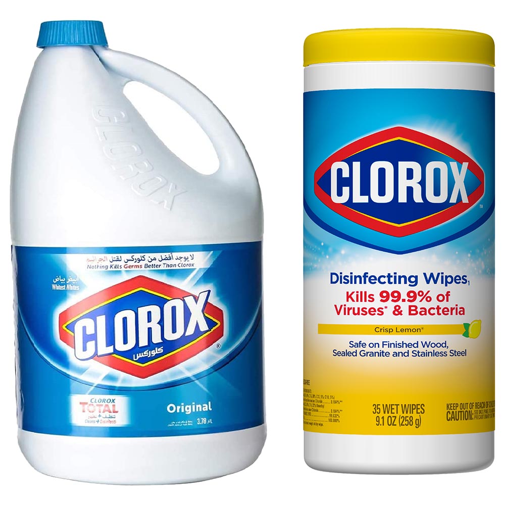 Clorox - Liquid Bleach & Disinfecting Wipes 35 Wipes | Buy at Best ...