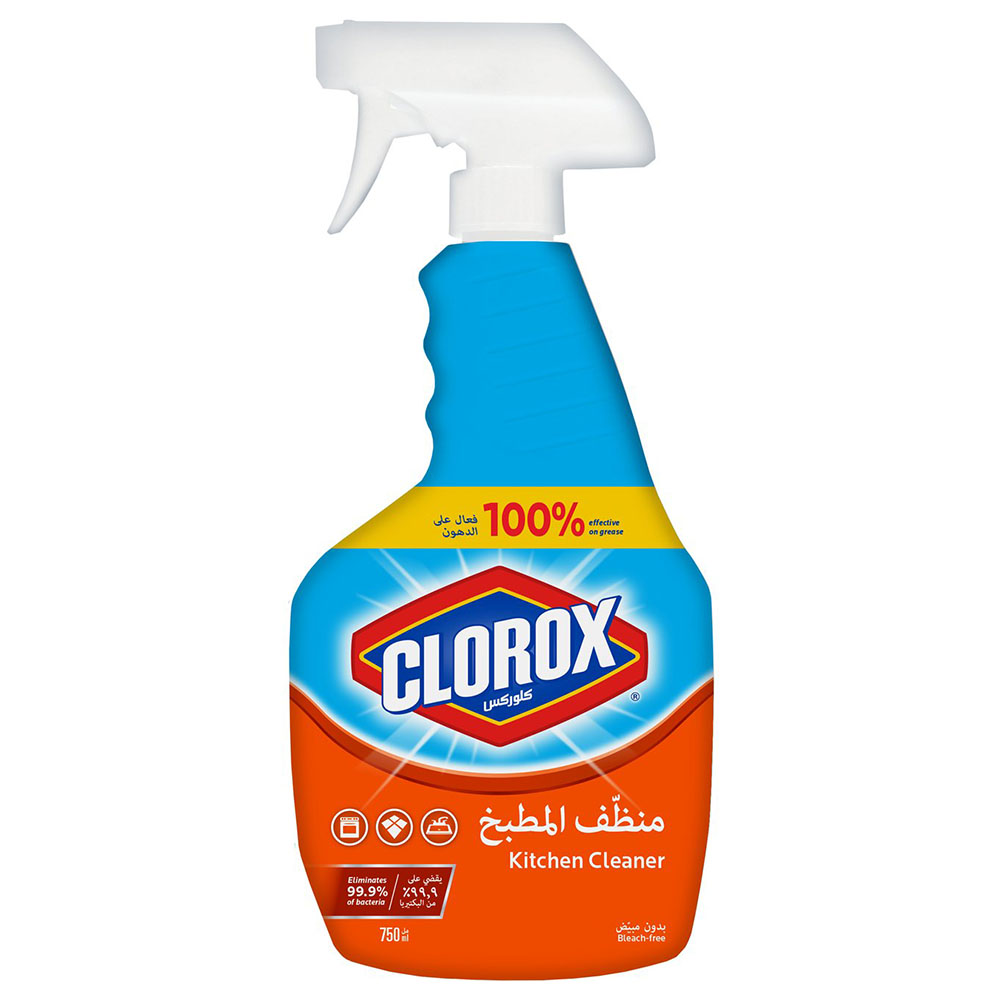 Buy Clorox - Kitchen Cleaner Trigger Spray Bottle 750ml in UAE | Mumzworld