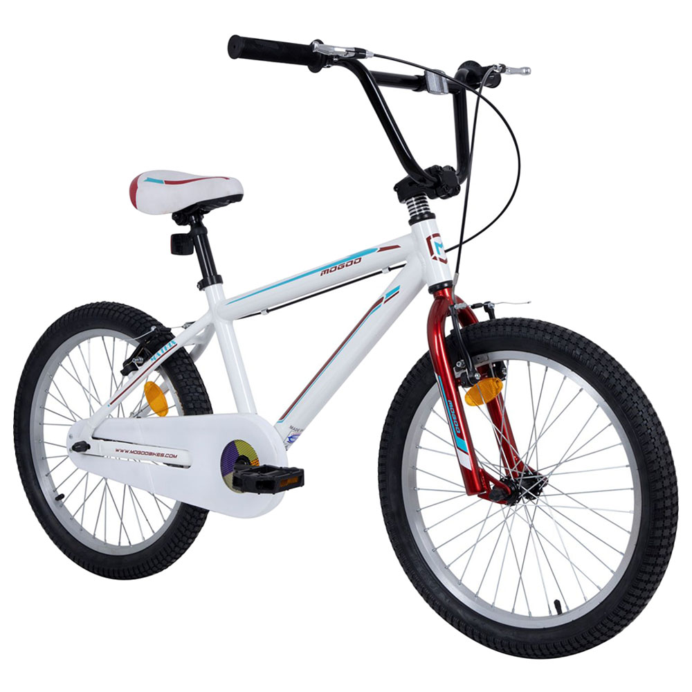 Buy Mogoo - Matrix Alloy Bike 20 inch - White Online | Mumzworld