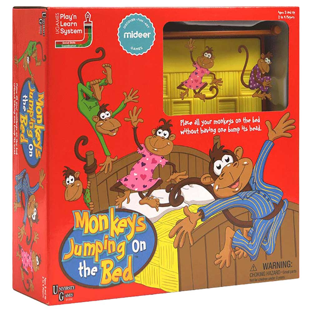 Buy Mideer - Monkeys Jumping On The Bed Board Game in UAE | Mumzworld