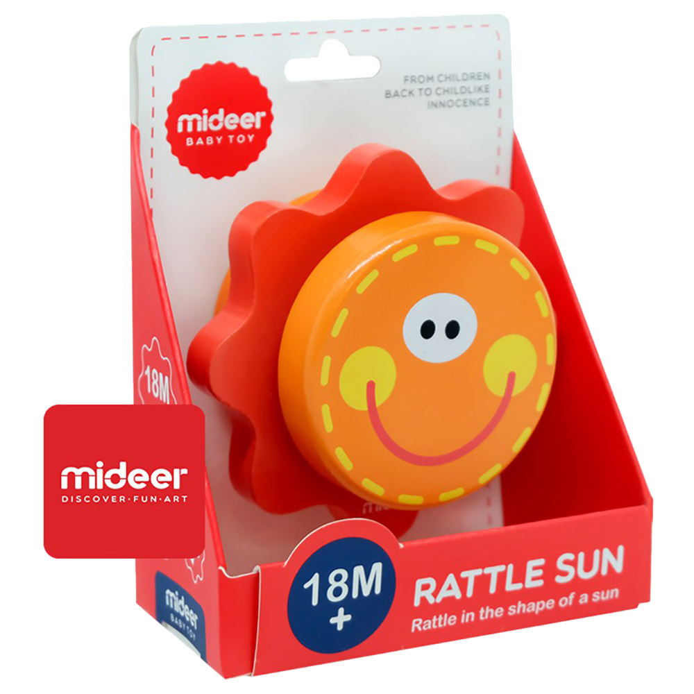 MiDeer - Rattle Toy - Orange | Buy at Best Price from Mumzworld