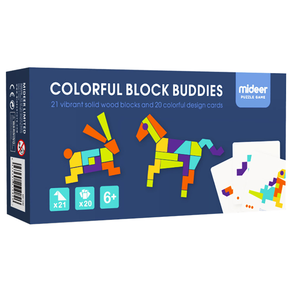 Buy MiDeer - Colourful Block Buddies Game in UAE | Mumzworld