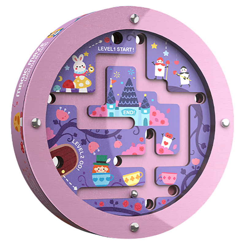 Buy Mideer - Double Sided Steel Ball Maze - Wonderland in UAE | Mumzworld