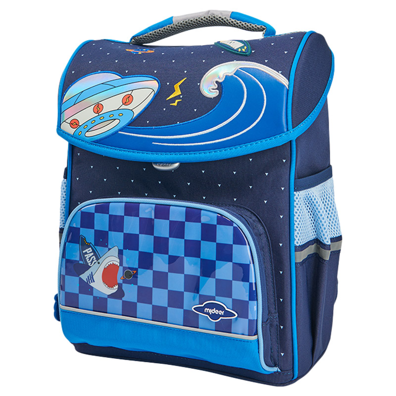 Buy Mideer - Ergonomic Kids Backpack - Blue - 15-Inch/38.5cm in UAE ...