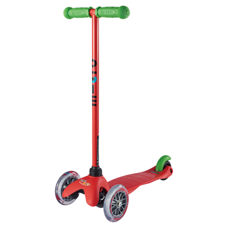Buy Micro - Mini Micro Classic/ Sporty LED Scooter - Red in UAE | Mumzworld
