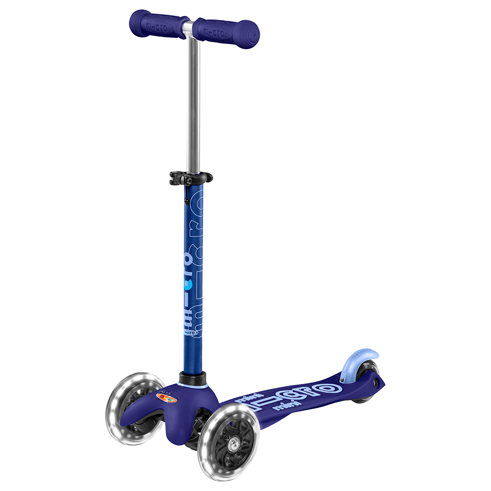 Buy Micro - Kickboard Mini Deluxe Blue LED in KSA | Mumzworld