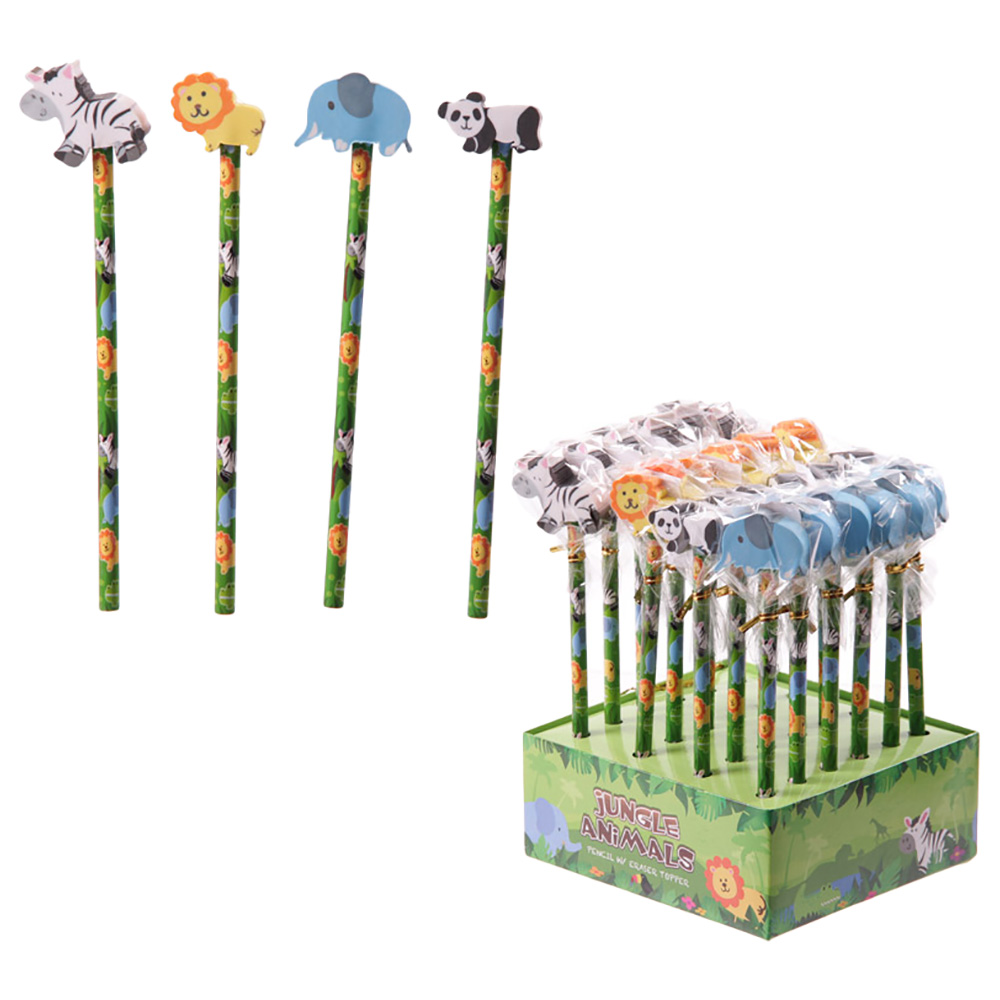 Buy Puckator - Jungle Pal Animals Pencil in KSA | Mumzworld