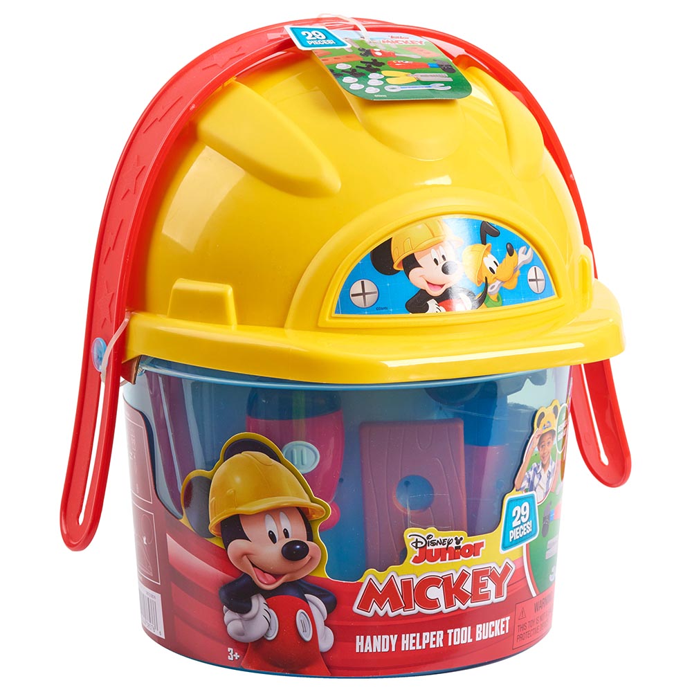 Buy Disney Junior - Mickey Mouse Handy Helper Tool Bucket 29pcs in UAE ...