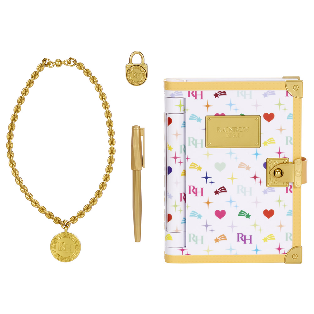 Buy Rainbow High - Secret Fashion Journal with Lock in UAE | Mumzworld