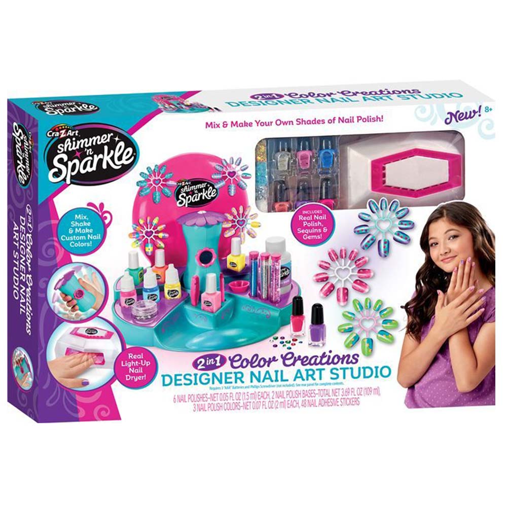 Buy Shimmer 'N Sparkle 2-in-1 Ultimate Designer Nail Art Studio in UAE ...