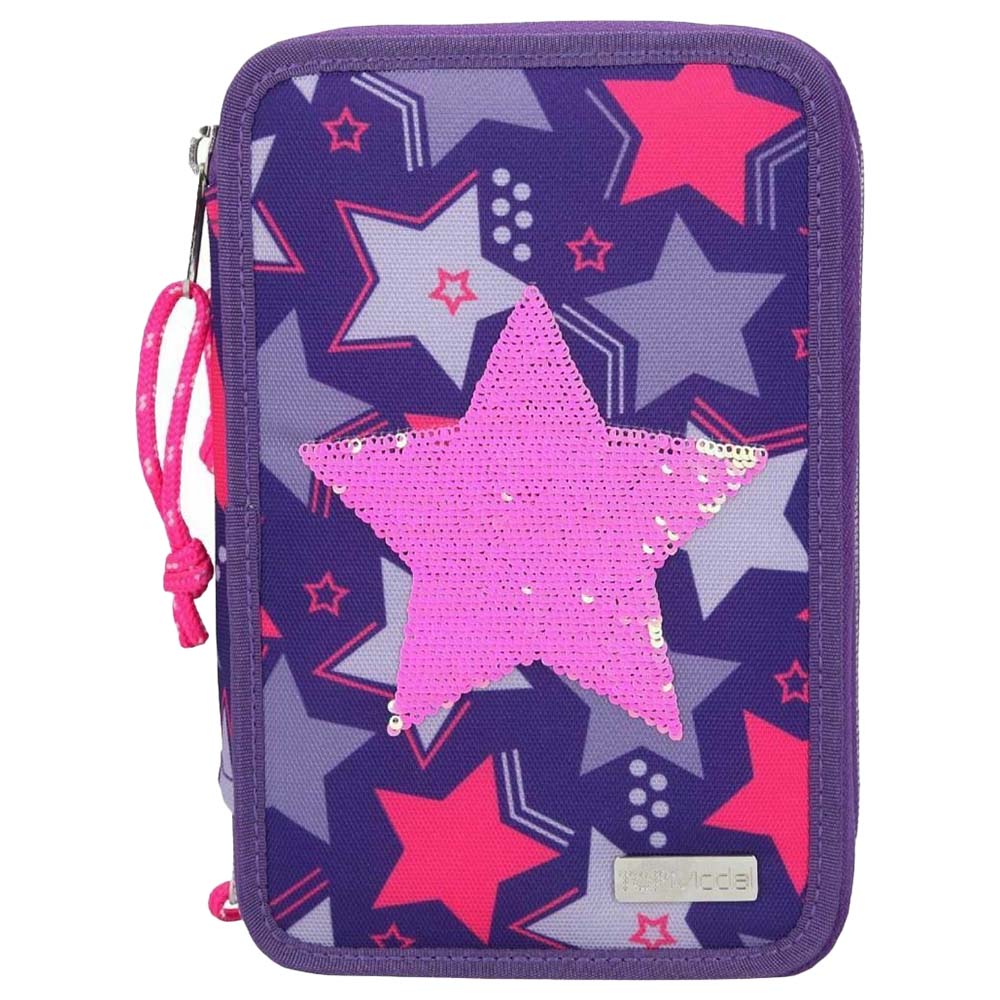 Buy Topmodel - Reversible Sequins Star Stars Triple Pencil Case in UAE ...