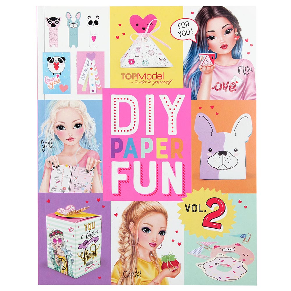 Buy Topmodel - DIY Paper Fun Book in UAE | Mumzworld