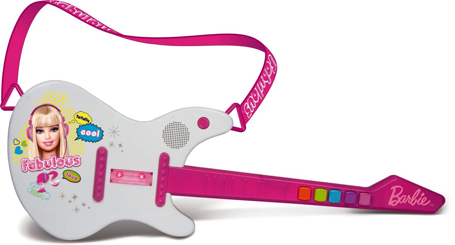 Buy IMC Barbie Electrical Rock Guitar Online | Mumzworld