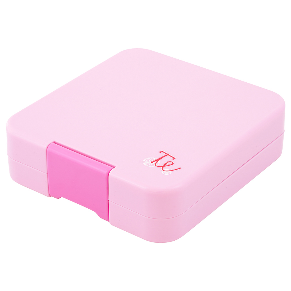 Buy TW Bento Box - 3 Compartment Mini lunch box - Pink in KSA | Mumzworld