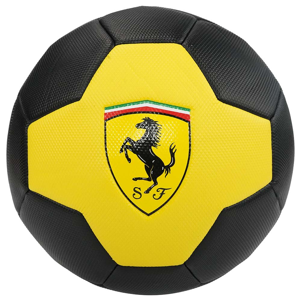Buy Mesuca - Ferrari Soccer Ball - YellowithBlack in UAE | Mumzworld